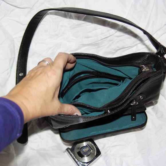 Stone Mountain Accessories | Bags | Stone Company Black Purse Handbag ...